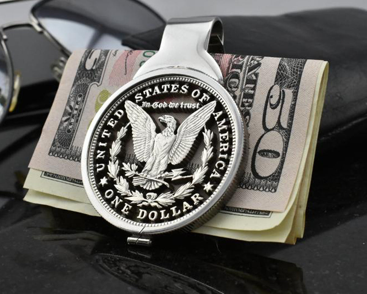U.S. - Morgan Dollar Cut Coin Money Clip – R&R Legacy Studio