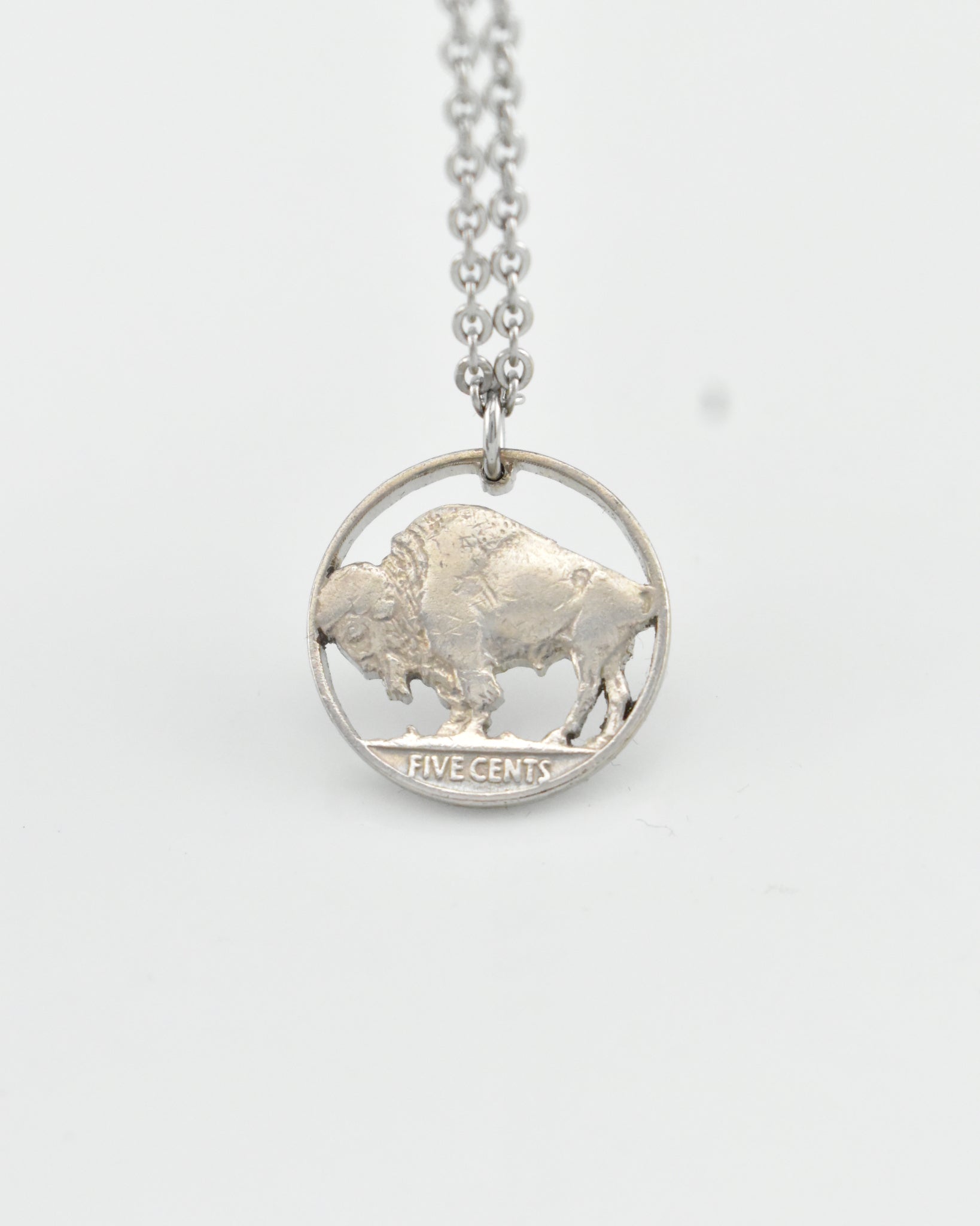 U.S. - Buffalo Nickel Cut Coin Pendant – R&R Legacy Studio